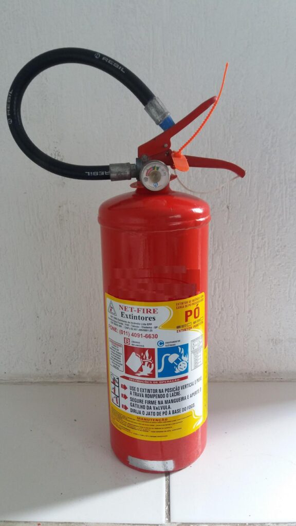 Extintor de Incêndio Pó Químico – NETFIRE